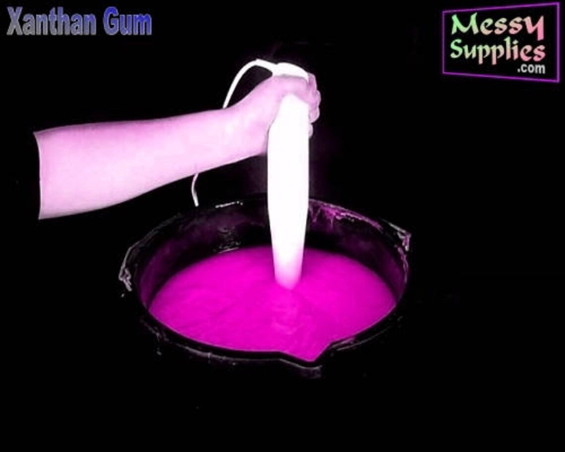 Budget Xanthan Gum • Coloured Gunge Slime Powder • 10 12 Litres • Easy To Mix • Xanthum Gunge