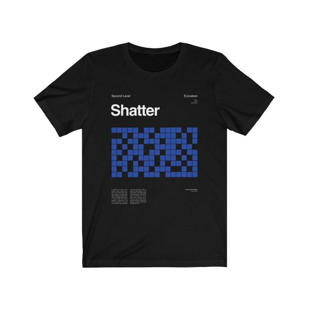 Shatter Spell T-shirt | DND Gifts | Dungeons and Dragons | D&D ...