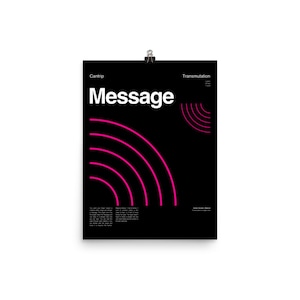 Message Poster Dungeons and Dragons Tabletop Role Playing DND - Etsy