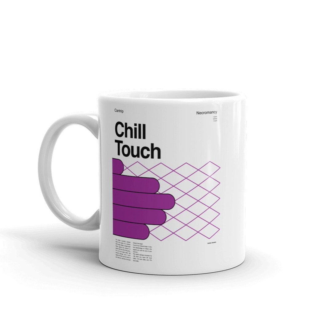 Chill Touch Mug | DND Gifts | Dungeons and Dragons | D&D | Dungeon ...