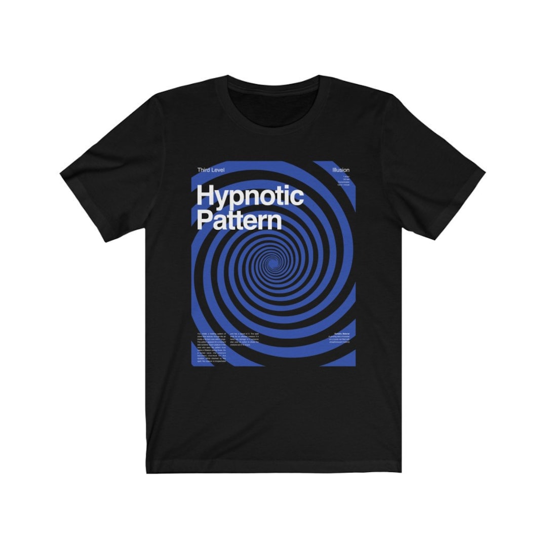 Hypnotic Pattern Spell T-shirt DND Gifts Dungeons and Dragons D&D Dungeon Master - Etsy