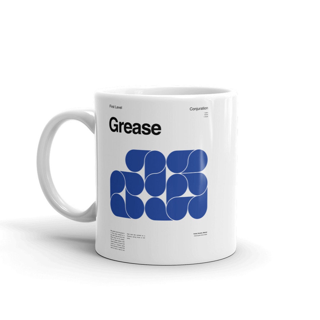 Grease Mug Dungeons and Dragons Tabletop Role Playing DND - Etsy UK