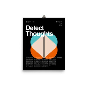 Detect Thoughts Poster | Dungeons and Dragons | Tabletop Role Playing ...