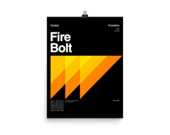 Dnd Fire Bolt - Etsy UK