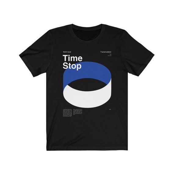 Time Stop Spell T-shirt DND Gifts Dungeons and Dragons | Etsy