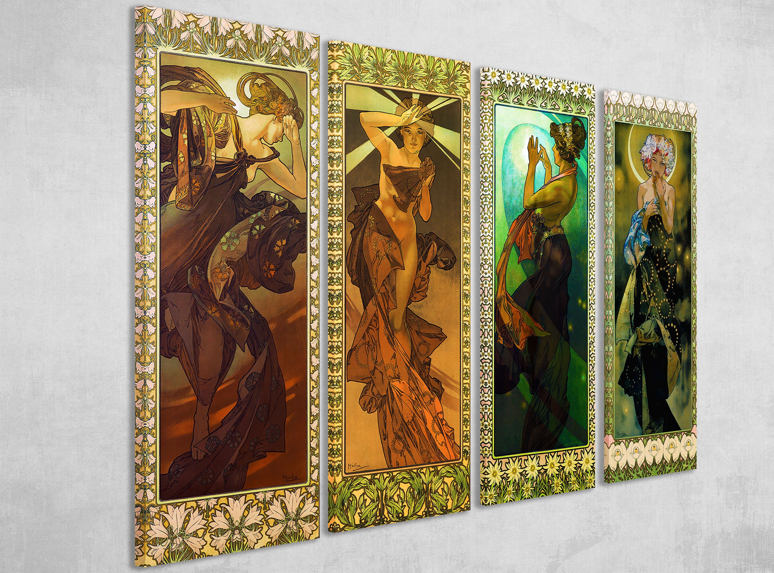 Alphonse Mucha Moon And Stars Series