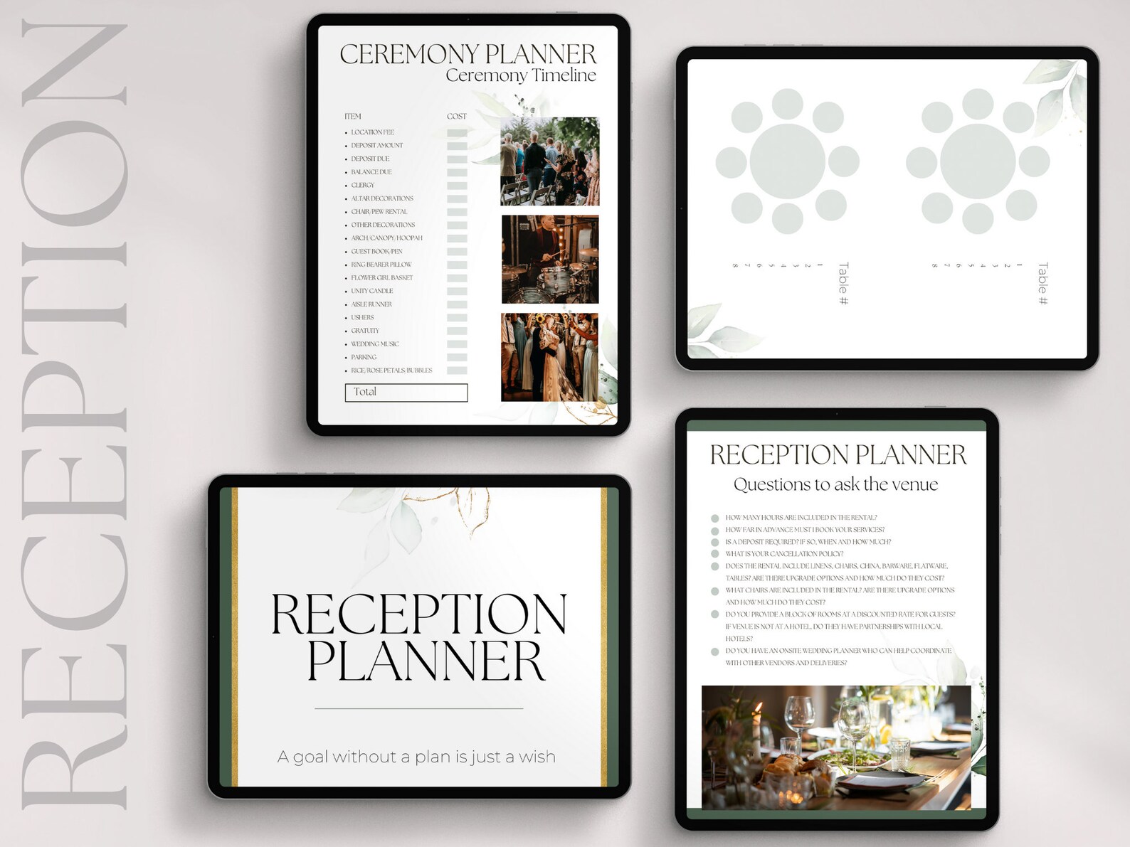 Wedding Planner, DIY Wedding Planner Pages, Printable Wedding Planner ...