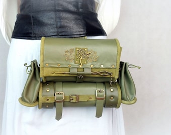 Alchemy Kit, Elixirs Kit, Warlock Alchemist Bag, Leather Belt Bag ...