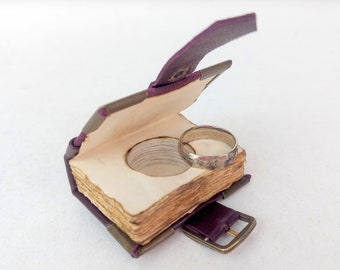 Book Engagement Ring Box | Etsy