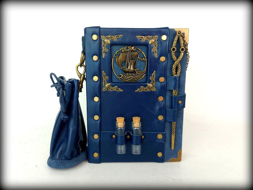 FANTASY JOURNAL, Alchemy Kit, Grimoire Journal, Leather Journal, LARP ...