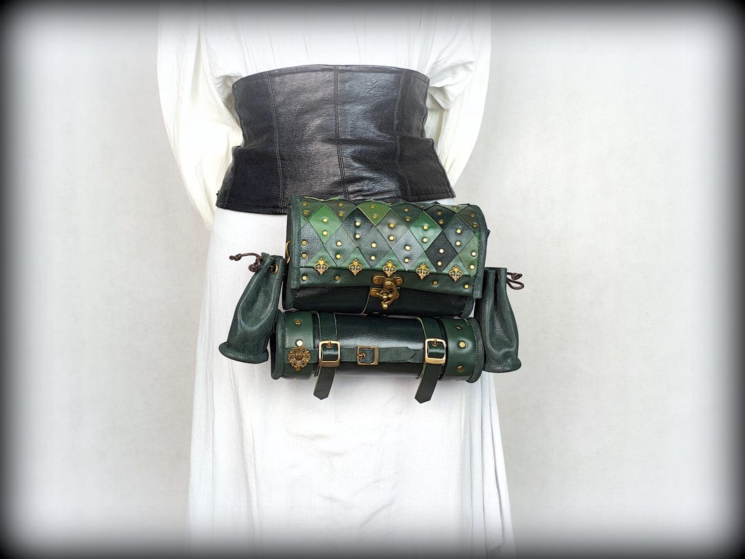 LARP Accessory, Alchemy Beltbag, Warlock Fantasy Wizard Accessories ...