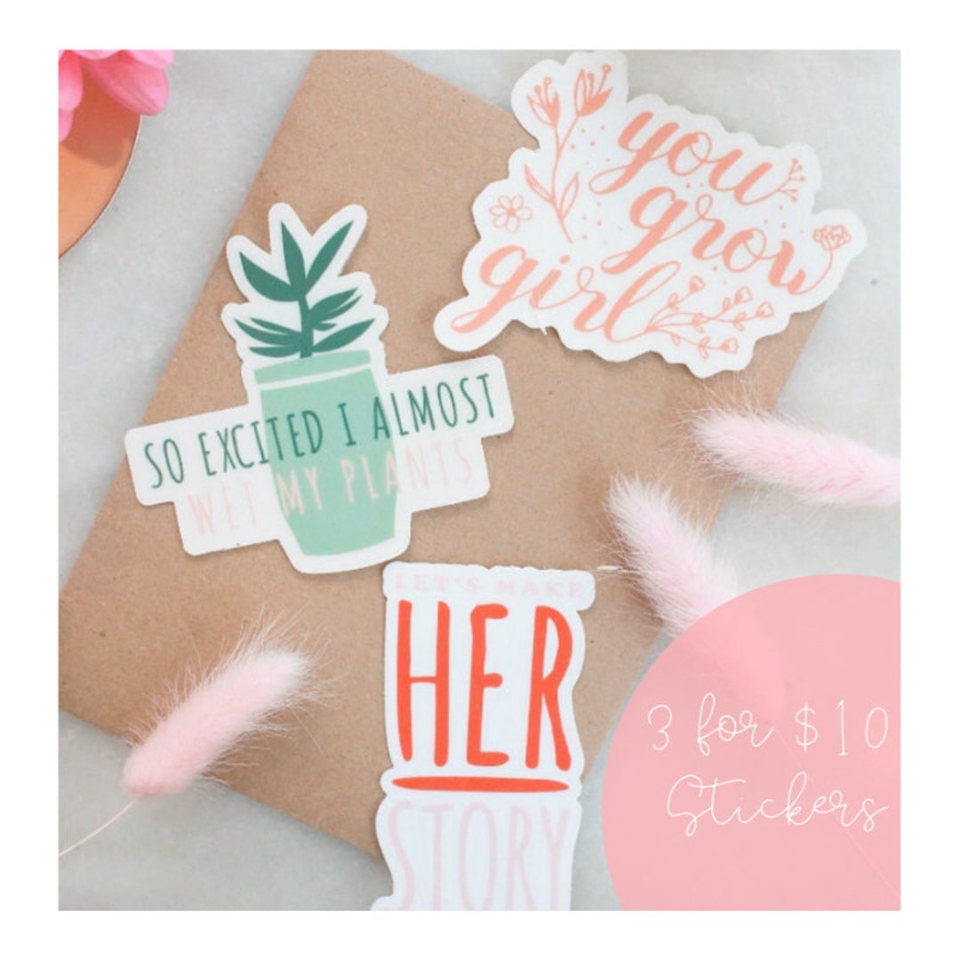 Sticker Mix & Match // Cute Stickers, Vinyl Stickers - Etsy