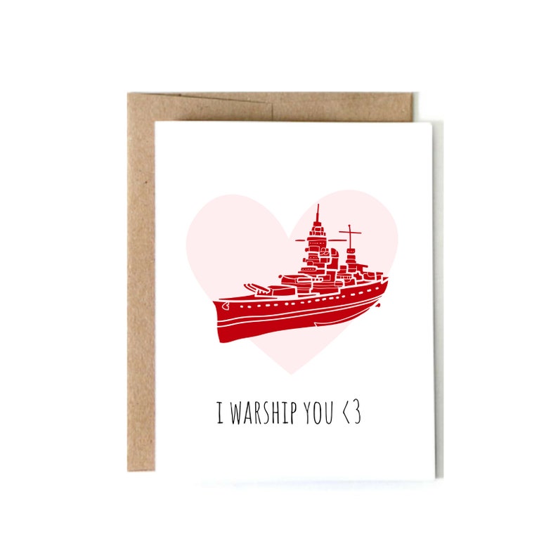 Digital Download - I Warship You | Navy Valentine's Day Card, US Navy ...
