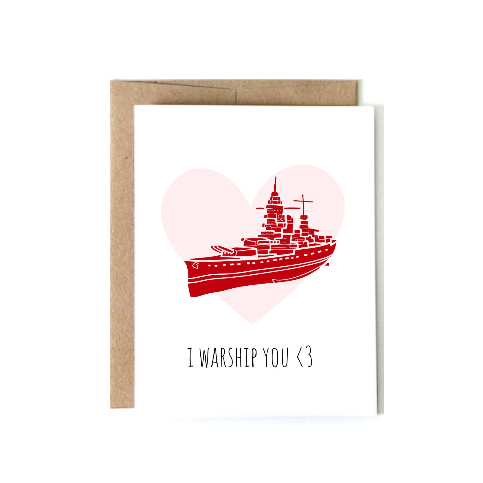 Digital Download - I Warship You | Navy Valentine's Day Card, US Navy ...