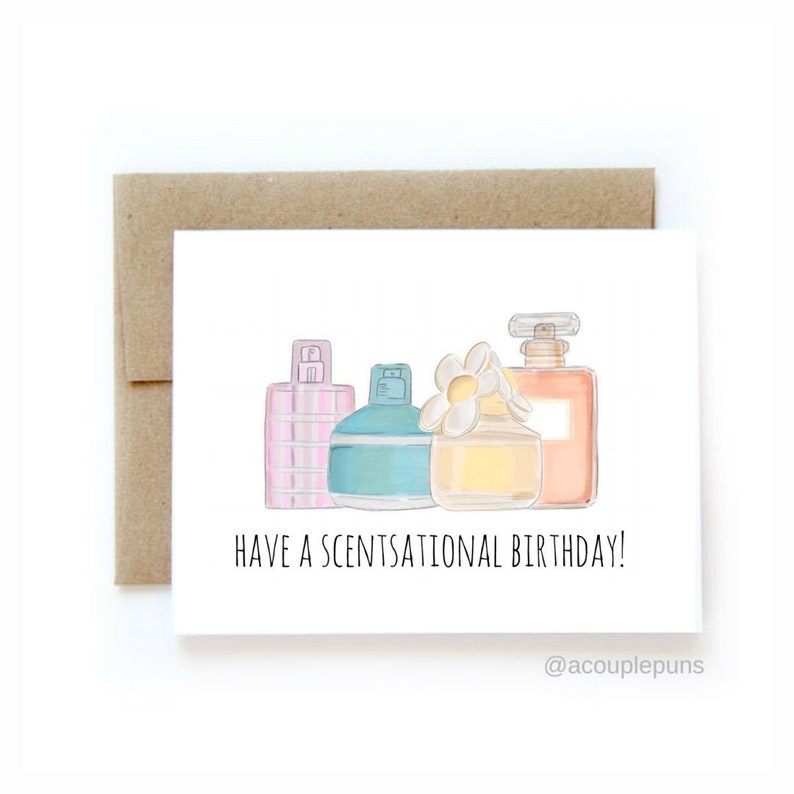 Scentsational Birthday // Happy Birthday Card Cute Birthday | Etsy