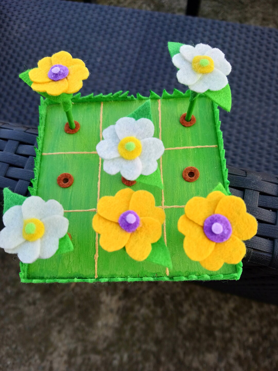 Spring Tic Tac Toe Game - Etsy