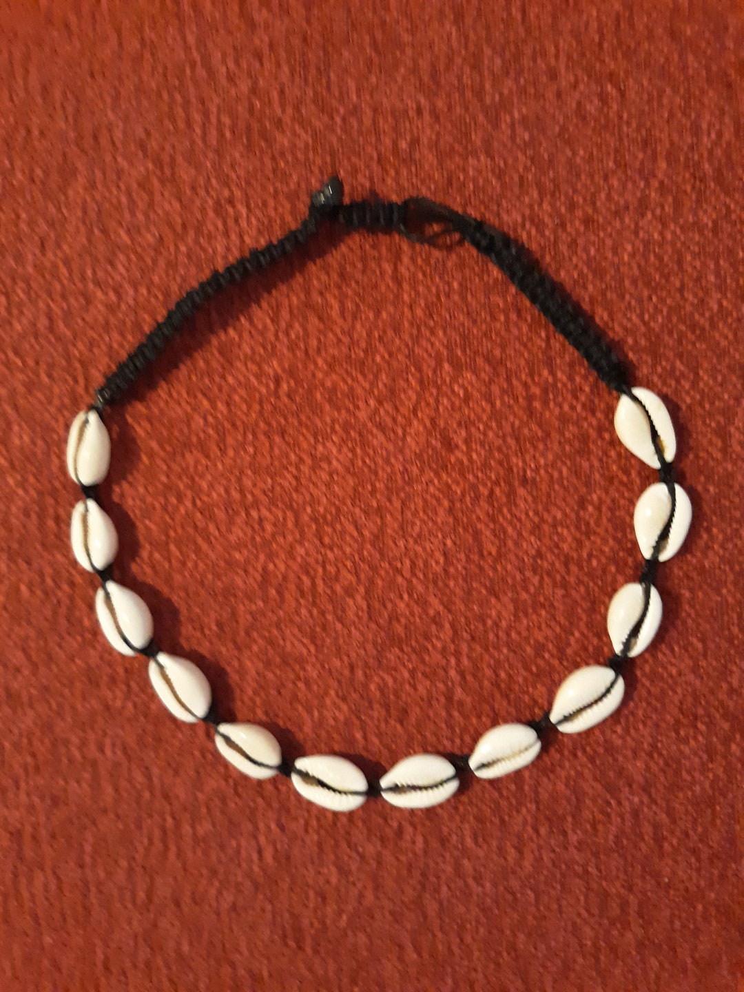 Collar Puka Shell Cierre De Diapositiva Gargantilla de - Etsy España