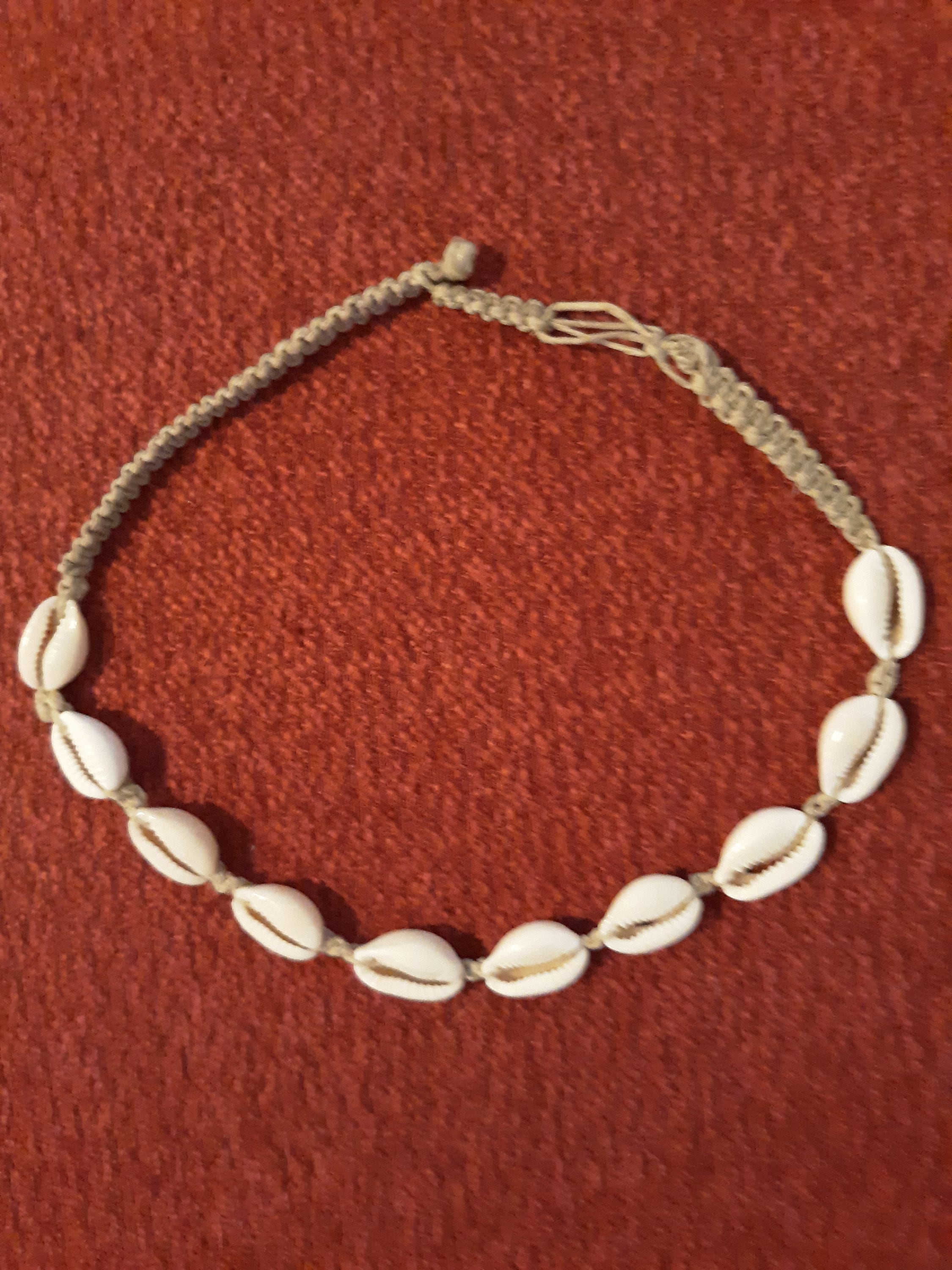 Collar Puka Shell Cierre De Diapositiva Gargantilla de - Etsy España