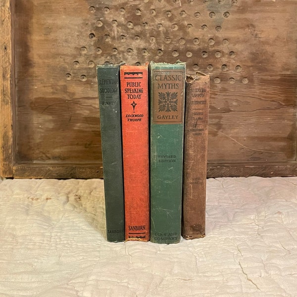 Decorative Old Books - Etsy