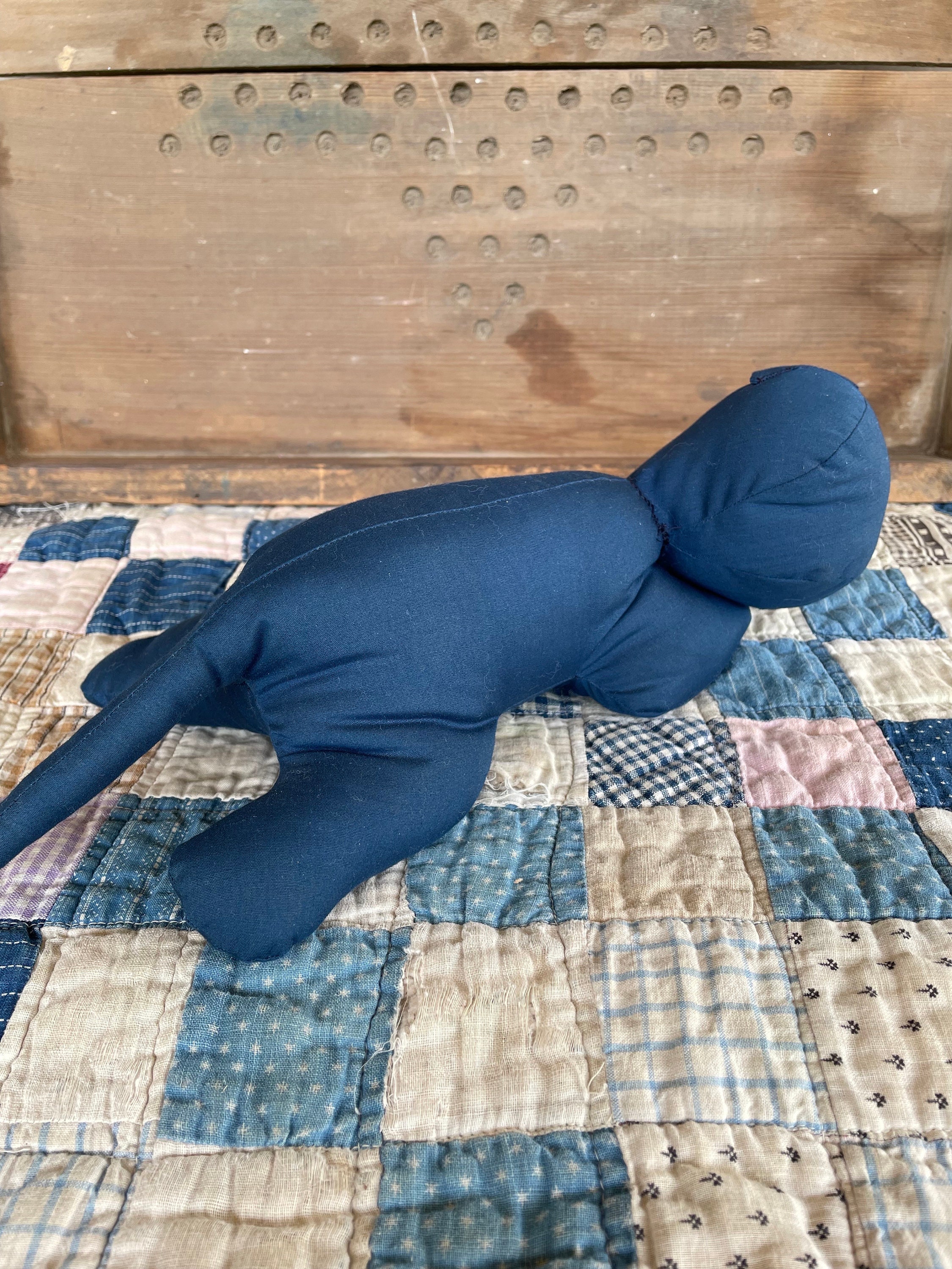 Vintage Handmade Stuffed Animal Cat Primitive Decor - Etsy
