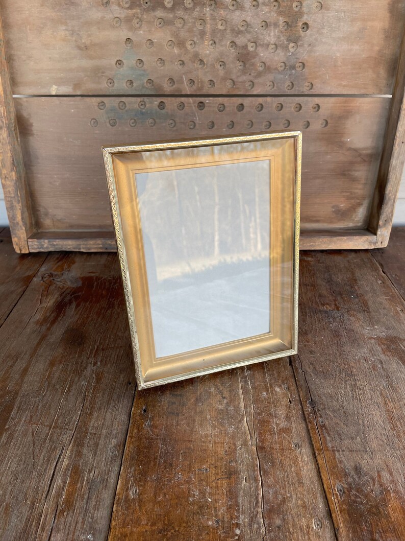 Vintage Gold Picture Frame - Etsy
