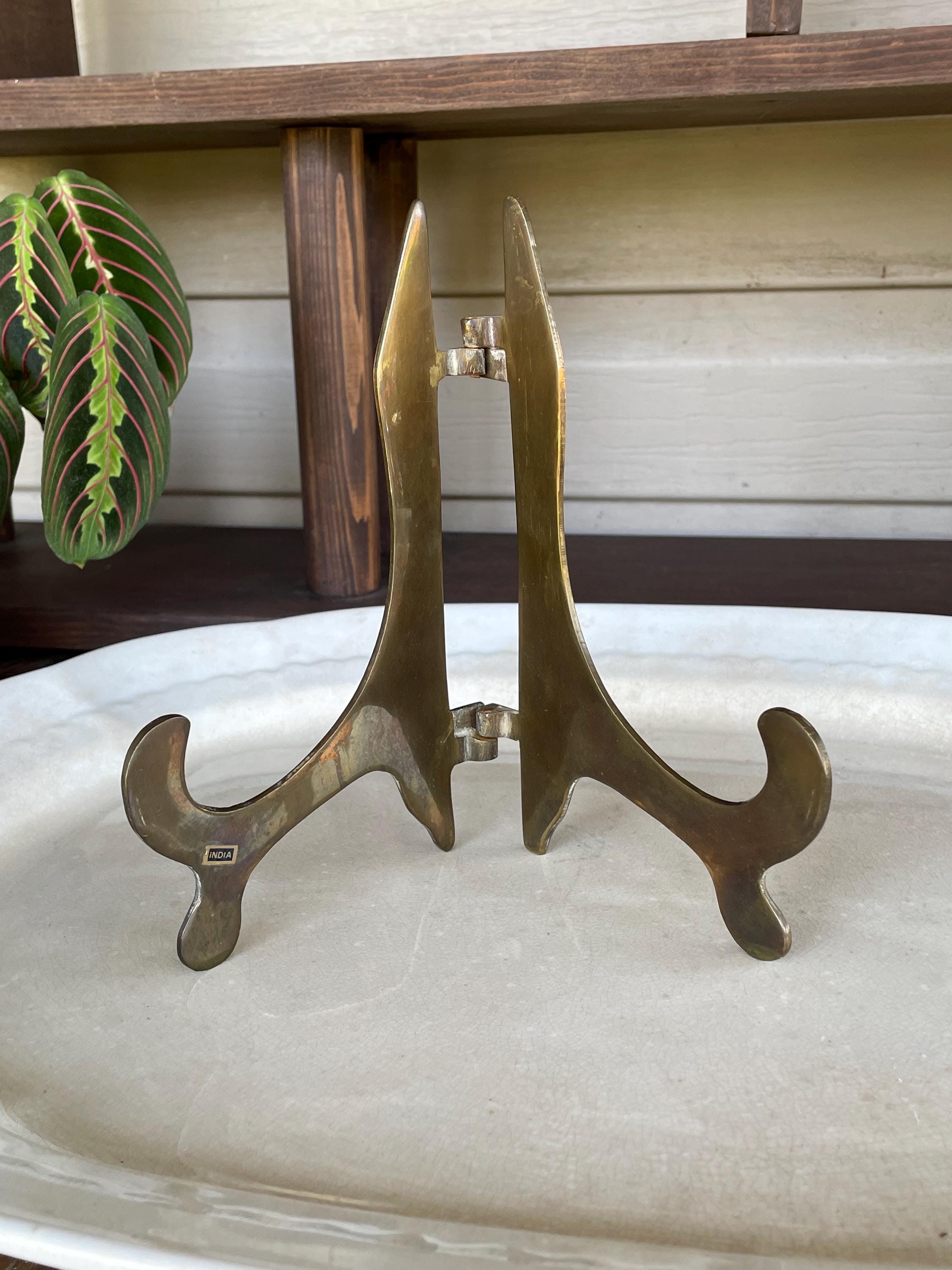 Vintage Brass Easel Frame Holder - Etsy