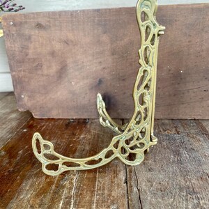Vintage Ornate Brass Easel Frame Holder - Etsy