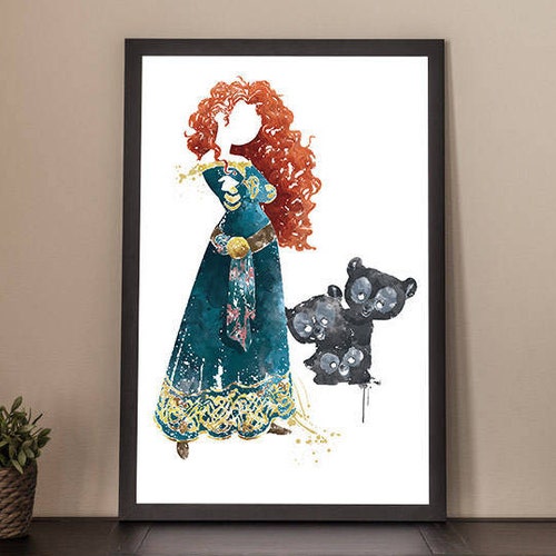 Princess Mugshots Merida - Etsy