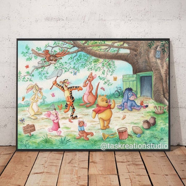 Winnie the Pooh and Friends Rabbit - Etsy