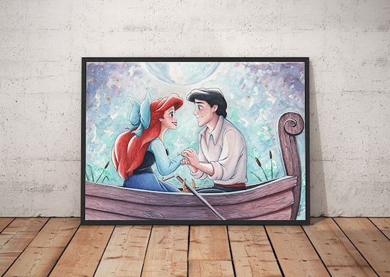 Ariel And Eric In Boat