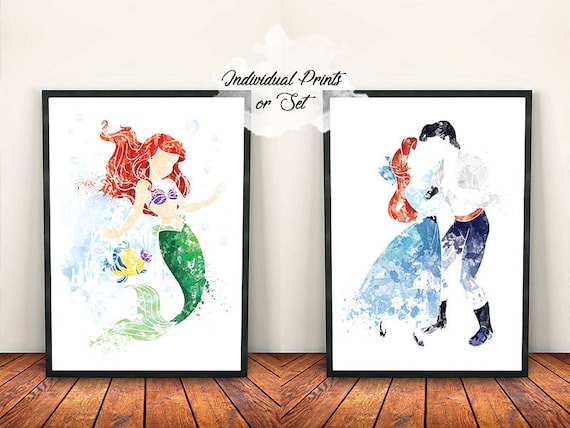 Ariel The Little Mermaid And Eric Gothic