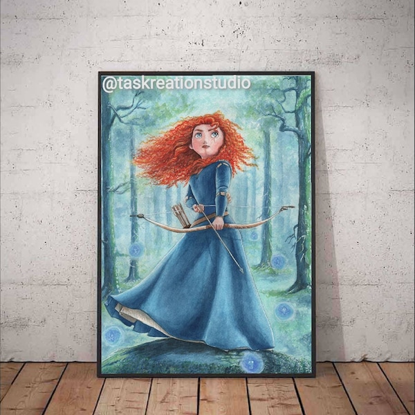 Merida Print - Etsy