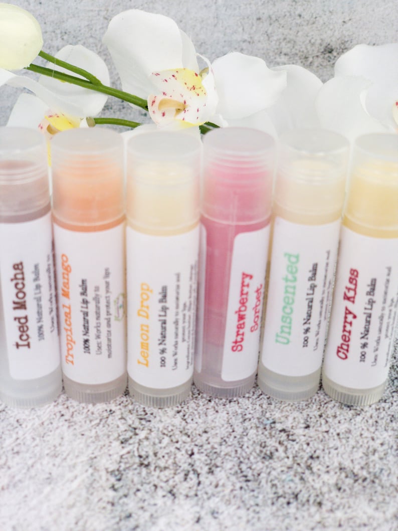 Bulk Order Handcrafted Lip Balms With Custom Labels Wholesale - Etsy