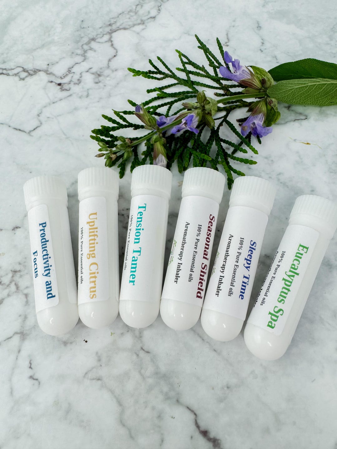 Aromatherapy Inhaler Variety Pack, Pick Your Scent Inhaler, Unique Gift ...