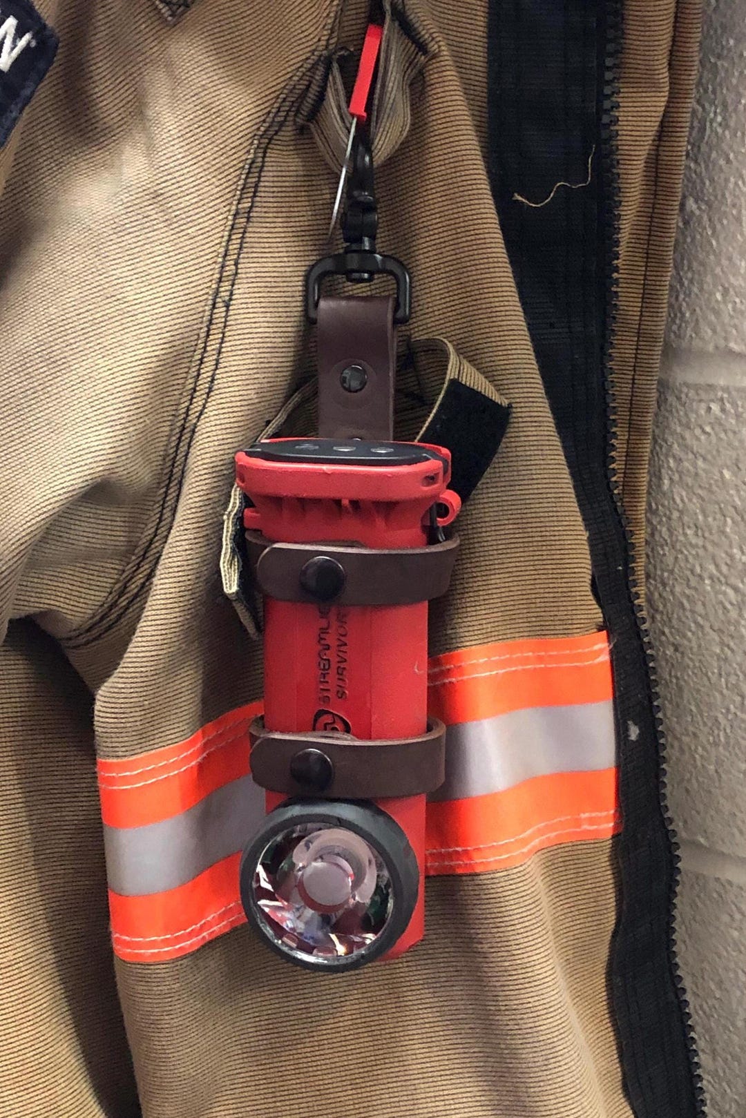 Firefighter Inverted Flashlight Holder - Etsy