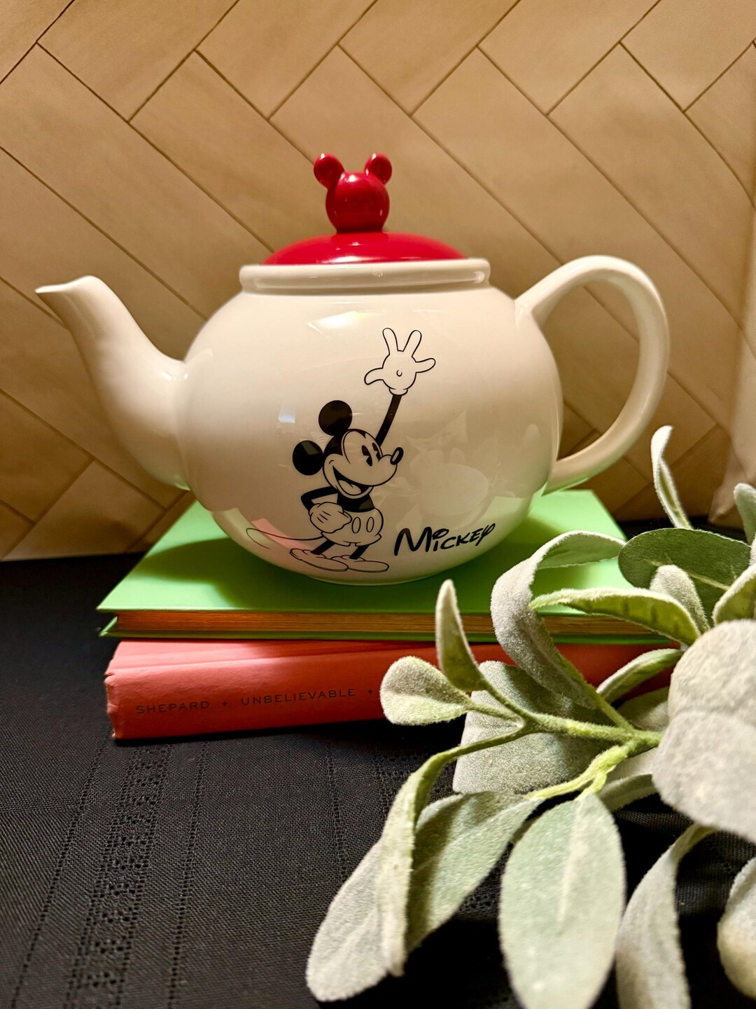 Disney Classic Mickey-minnie Teapot - Etsy
