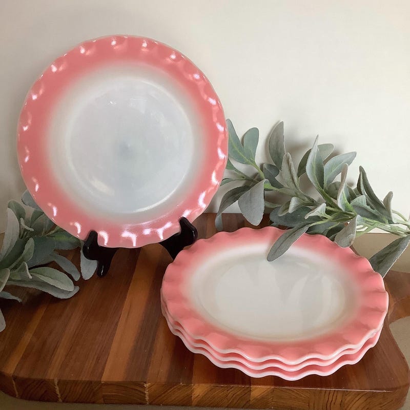 Ruffled Plates - Etsy