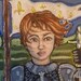 St. Joan of Arc Icon - Etsy