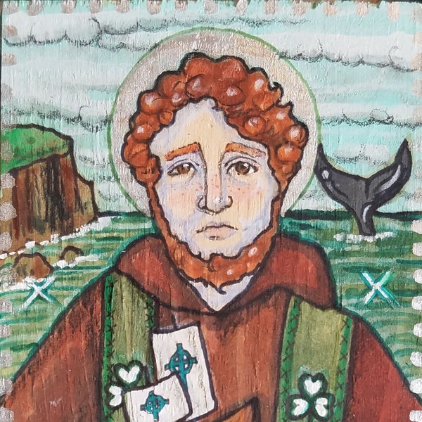 St Brendan - Etsy