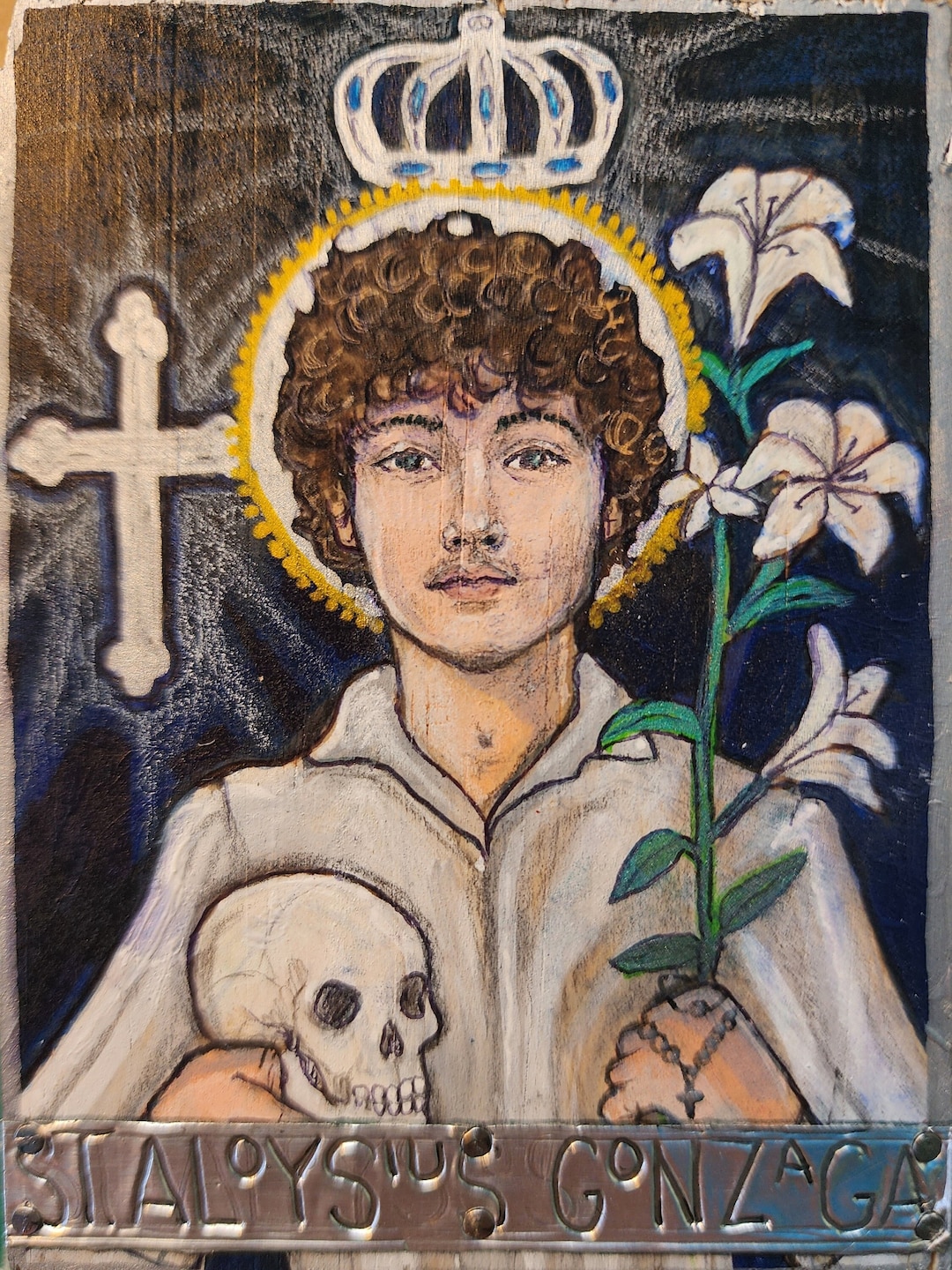 St. Aloysius Gonzaga Icon - Etsy