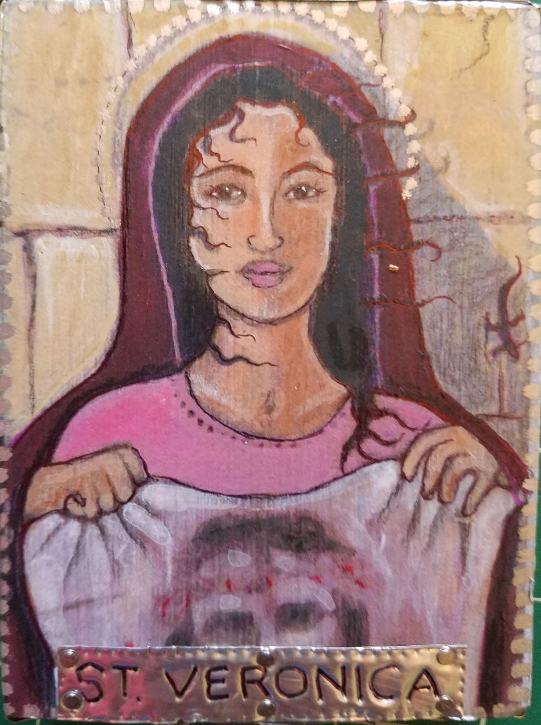 St. Veronica Icon - Etsy