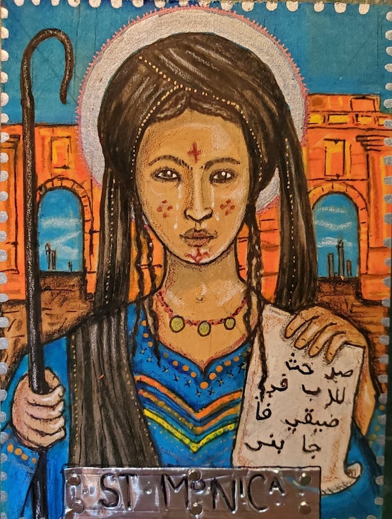 St. Monica Icon | Etsy