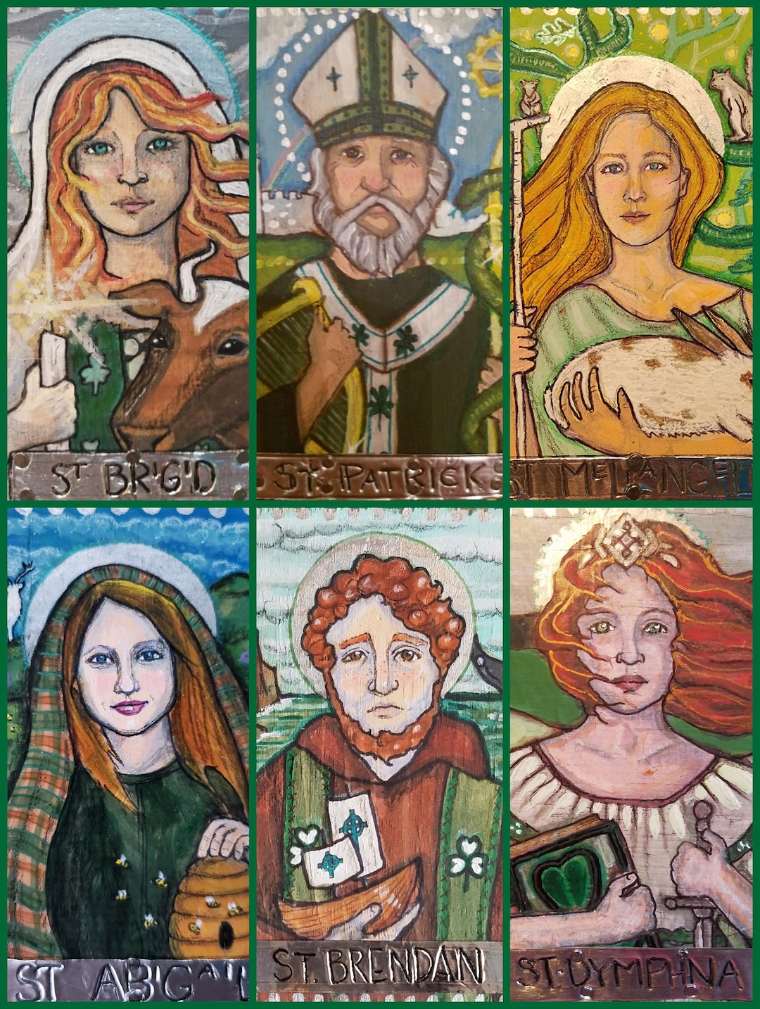 The Saints of Ireland - Etsy