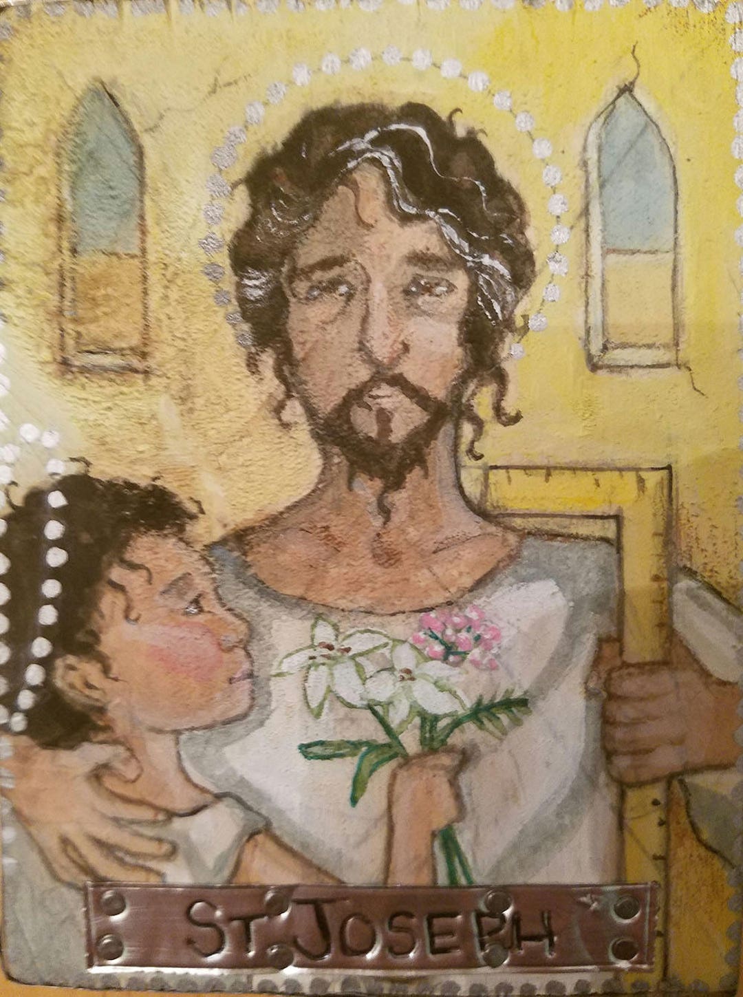 St. Joseph Icon - Etsy