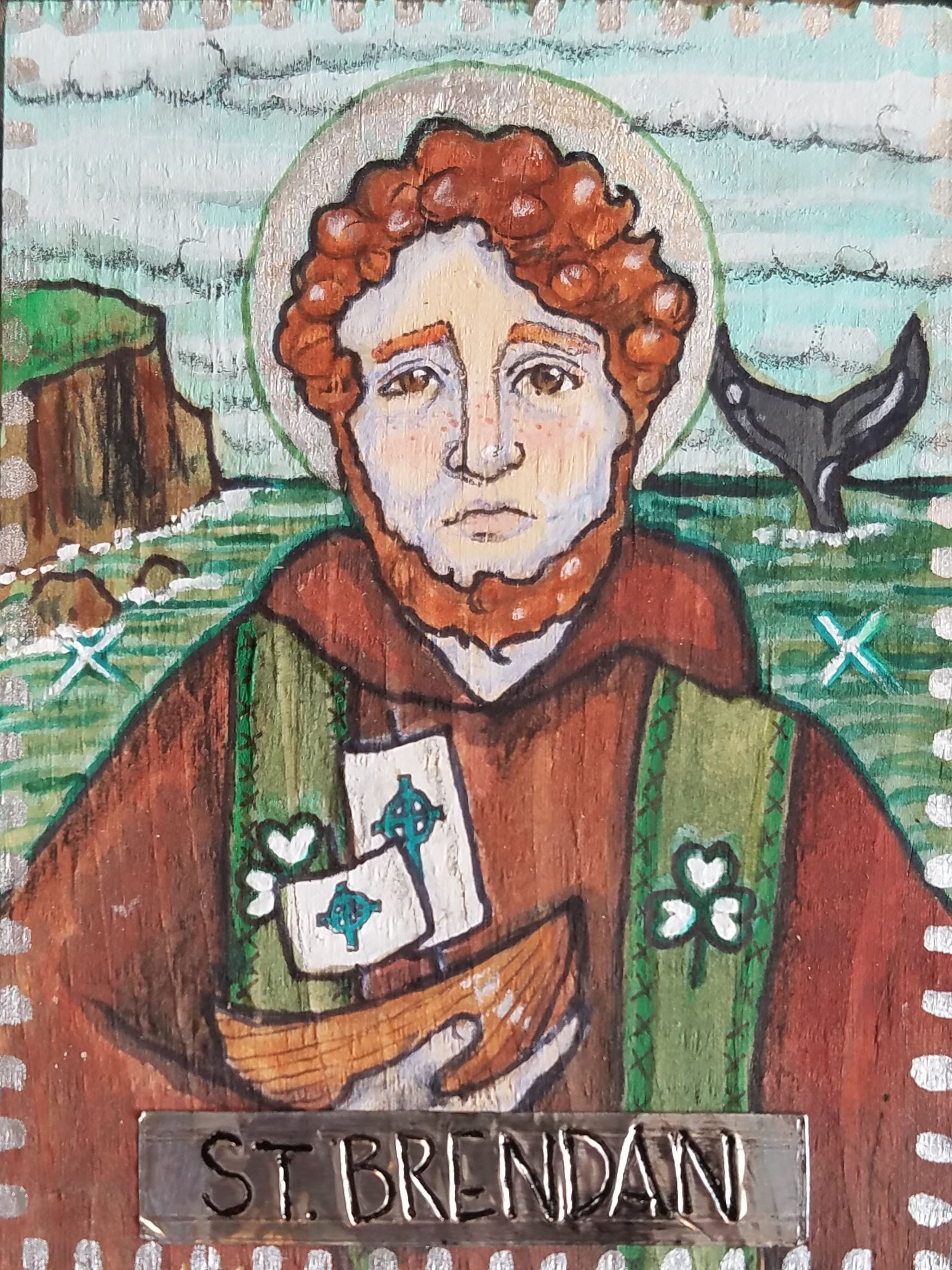 St. Brendan Icon | Etsy