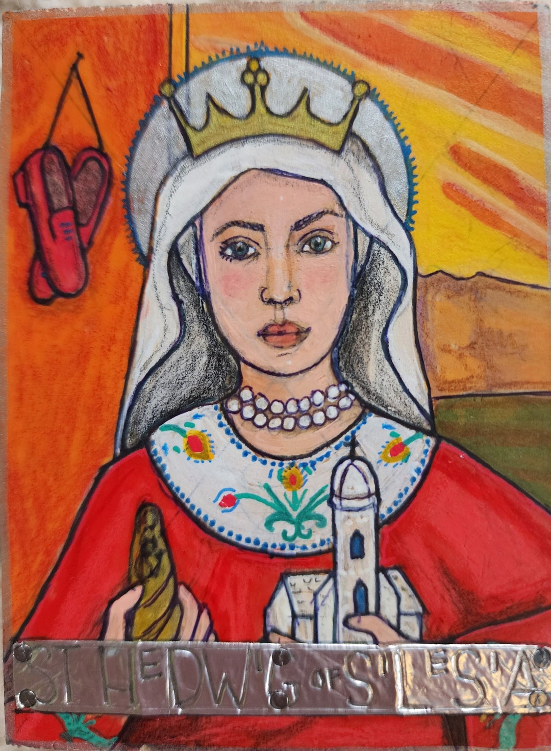 Saint Hedwig of Silesia Icon - Etsy