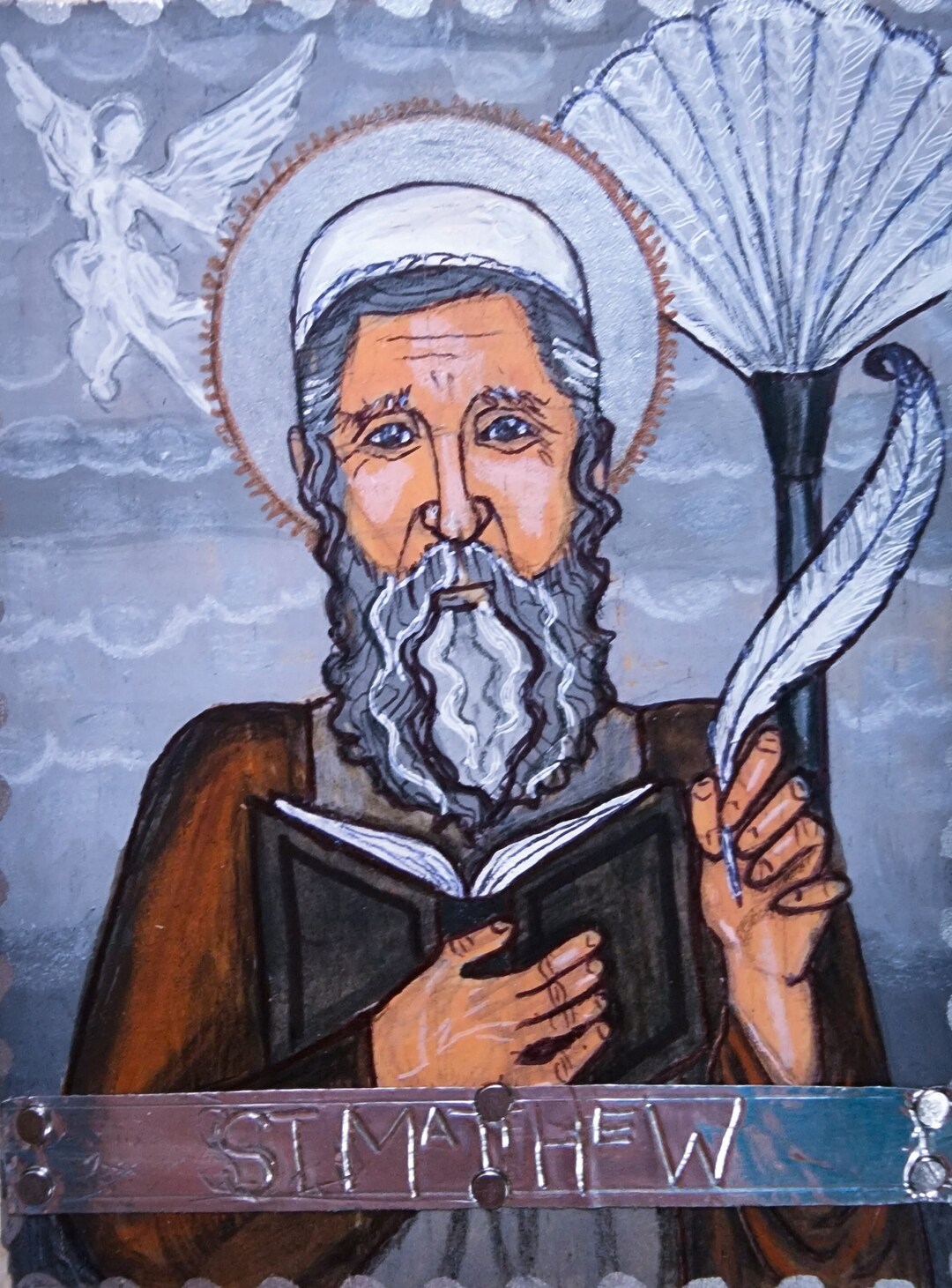 St. Matthew Icon - Etsy