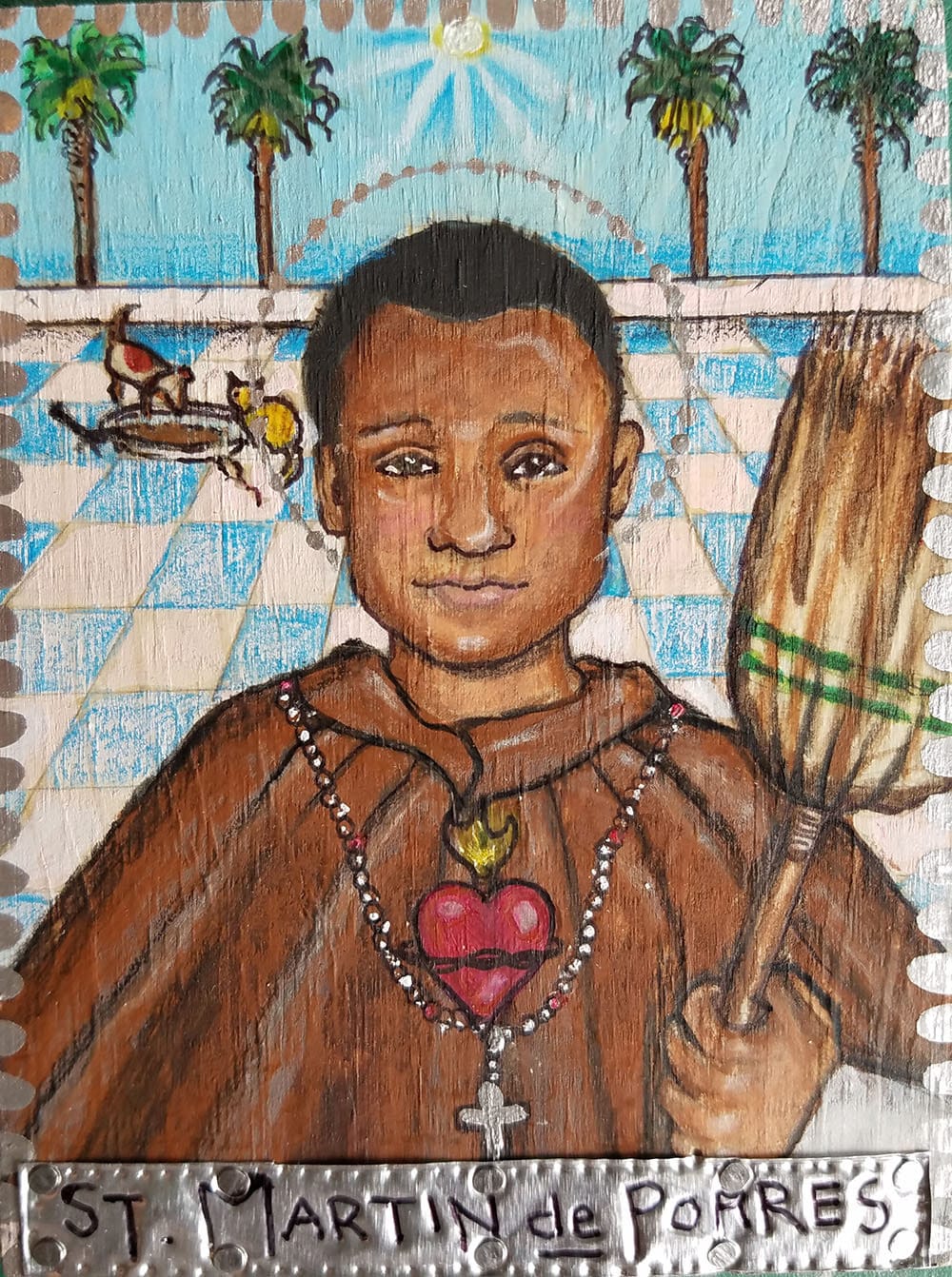 St Martin De Porres Icon