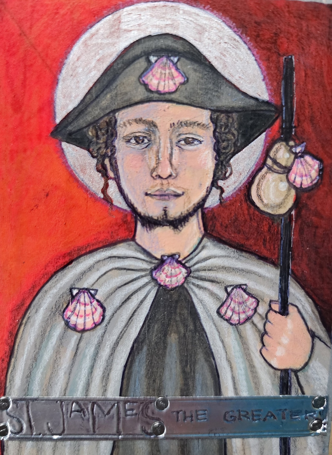 St. James the Greater Icon - Etsy