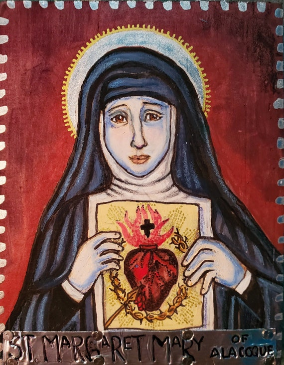 St. Margaret Mary of Alacoque | Etsy